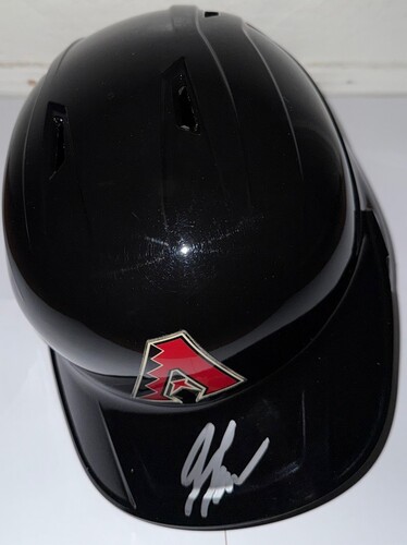 Jordan Lawlar Autographed Diamondbacks Helmet | MLB Auctions