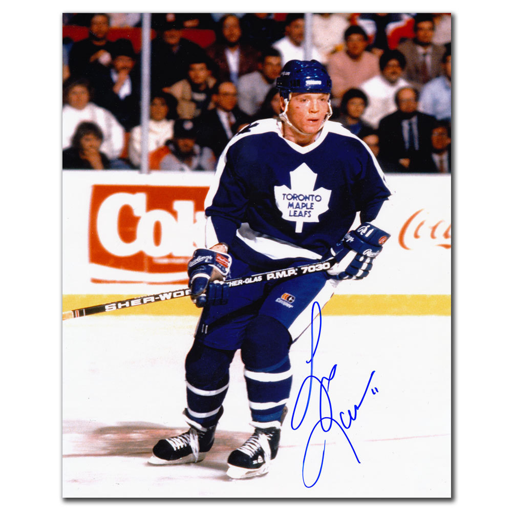 Gary Leeman Toronto Maple Leafs Autographed 8x10 - NHL Auctions