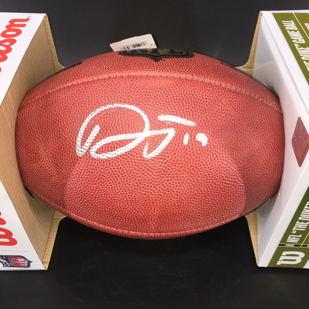 NFL - Vikings Adam Thielen Signed Authentic Football | The official ...