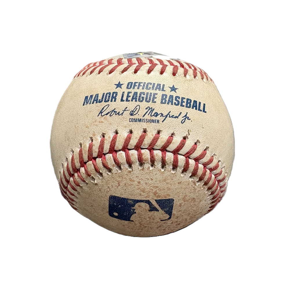 Game Used Baseball: Jake Fraley single & Ben Williamson RBI single off ...