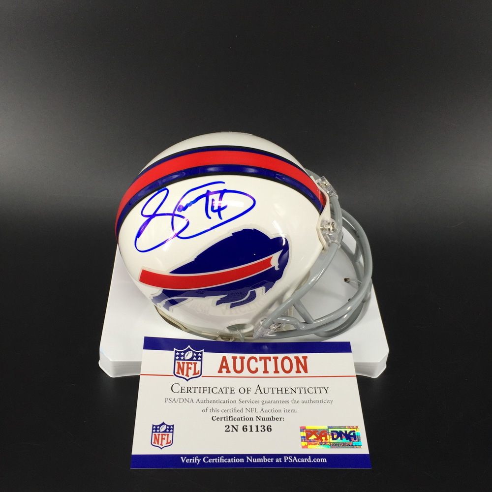 Bills - Sammy Watkins Signed Mini Helmet | The official auction site of ...