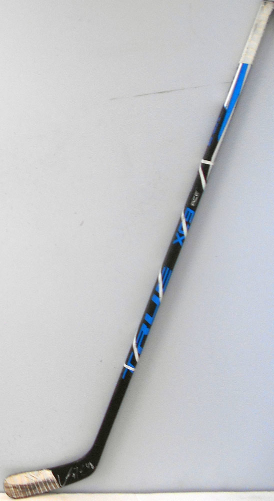 #48 Vinnie Hinostroza Game Used Stick - Autographed - Chicago ...