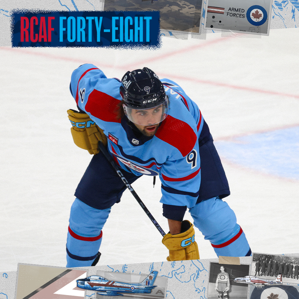 ALEX IAFALLO Game Worn RCAF Forty-Eight Jersey - NHL Auctions