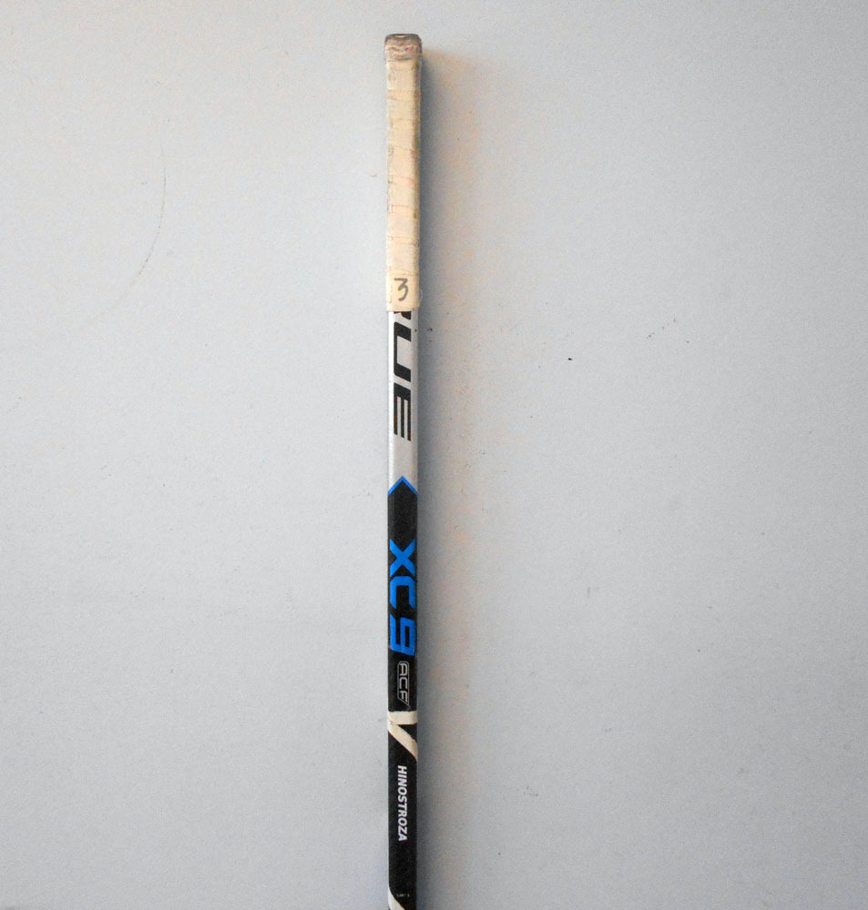 #48 Vinnie Hinostroza Game Used Stick - Autographed - Chicago ...