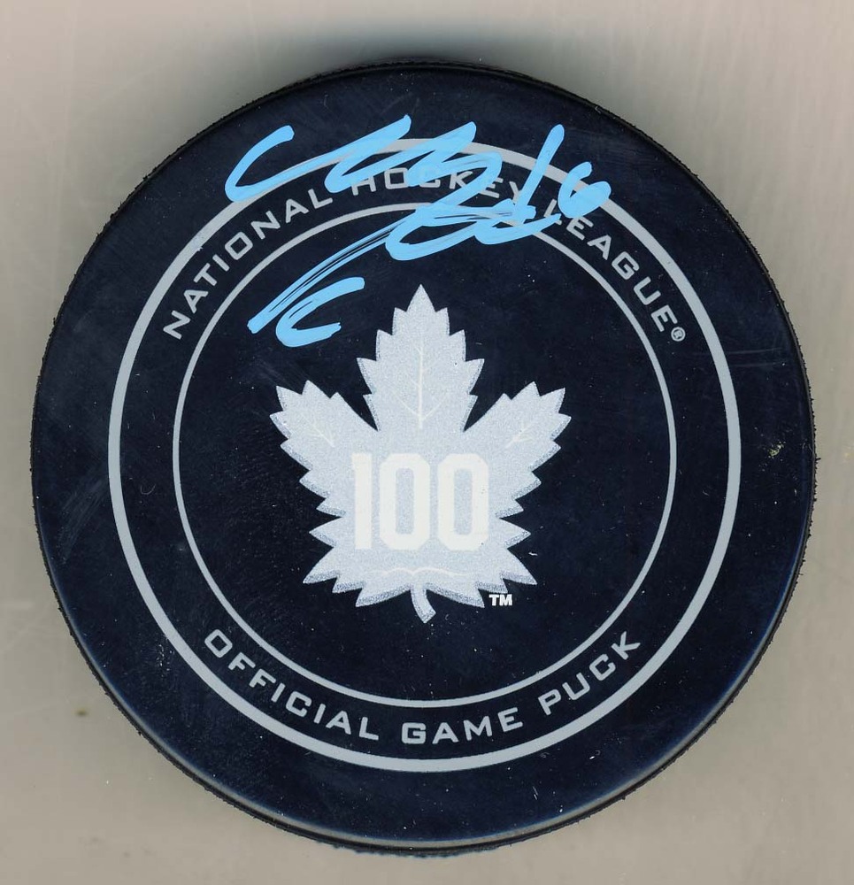 Mitch Marner Toronto Maple Leafs Autographed 100th Anniversary Game ...