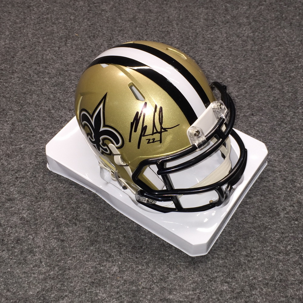 Heisman - Saints Mark Ingram signed Saints mini helmet | The official ...