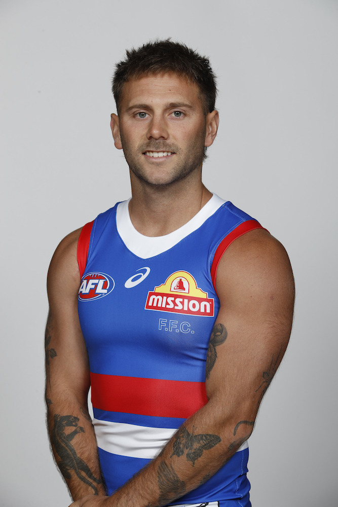 140 Year Signed Guernsey - Match Worn* by Caleb Daniel | Bulldogs Shop ...