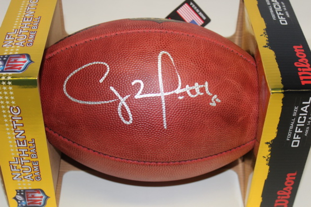 NFL - PACKERS CLAY MATTHEWS SIGNED AUTHENTIC FOOTBALL | The official ...