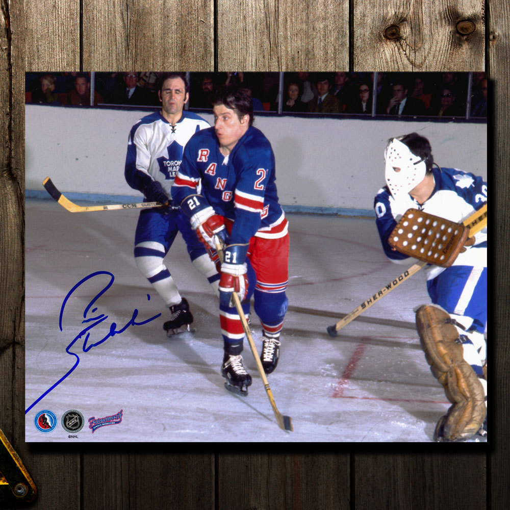 Pete Stemkowski New York Rangers vs. Maple Leafs Autographed 8x10 - NHL ...