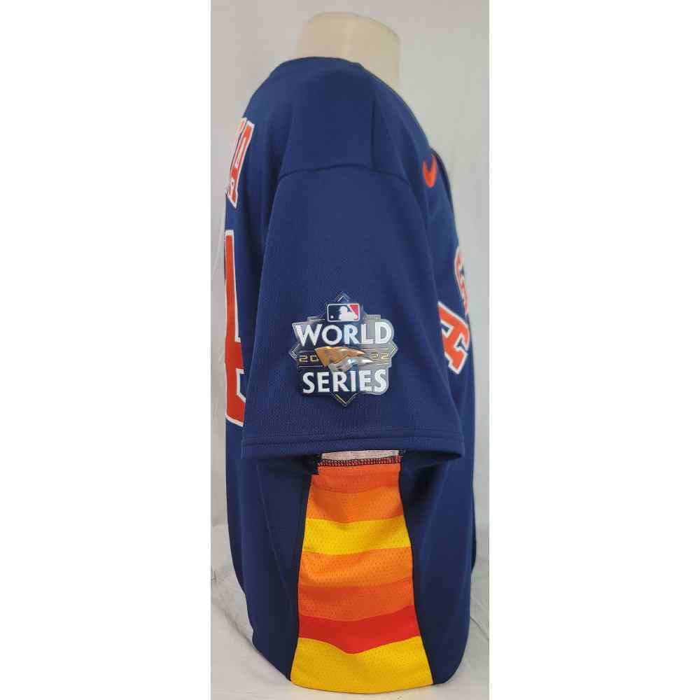 Dan Firova 2022 World Series Game-Used Jersey- Game 6 | Houston Astros ...
