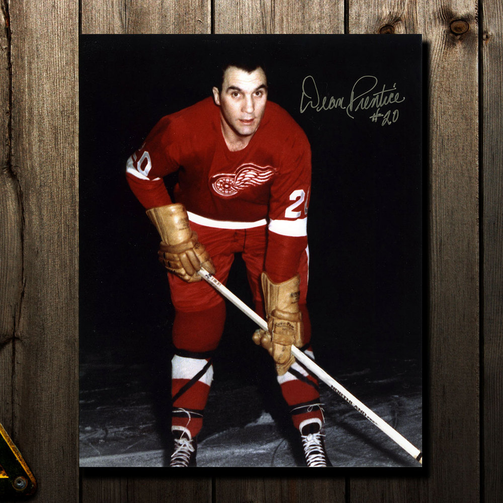 Dean Prentice Detroit Red Wings Autographed 8x10 - NHL Auctions