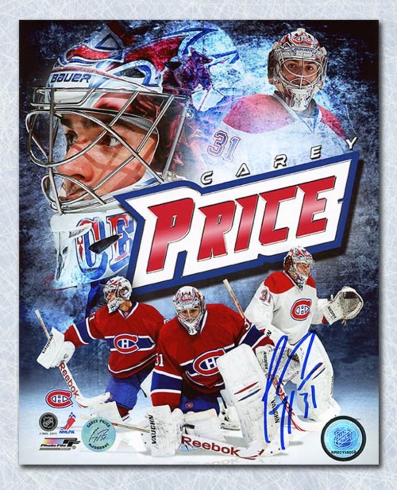 Carey Price Montreal Canadiens Autographed Collage 8x10 Photo - NHL ...