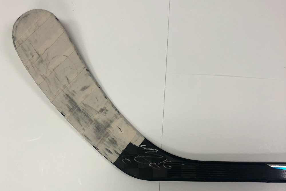#16 Mitchell Marner Game Used Stick - Autographed - Toronto Maple Leafs ...