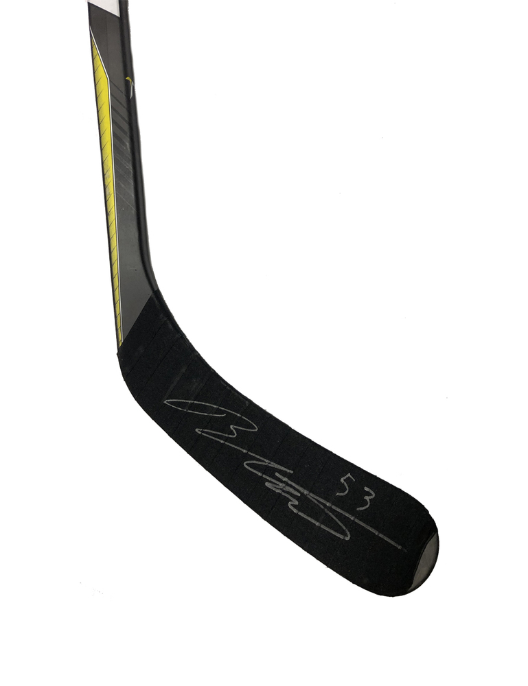 #53 Teddy Blueger Game Used Stick - Autographed - Pittsburgh Penguins ...