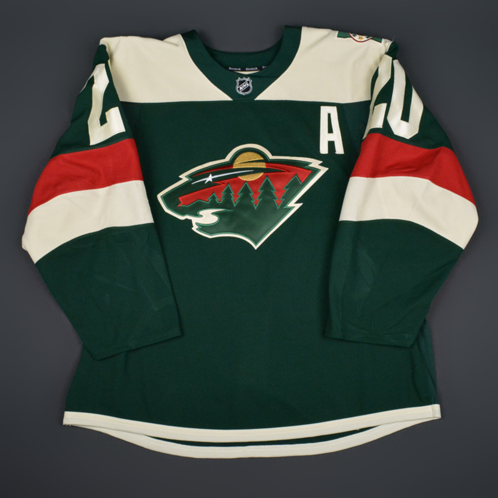 Ryan Suter - Minnesota Wild - 2016 NHL Stadium Series - Game-Worn ...