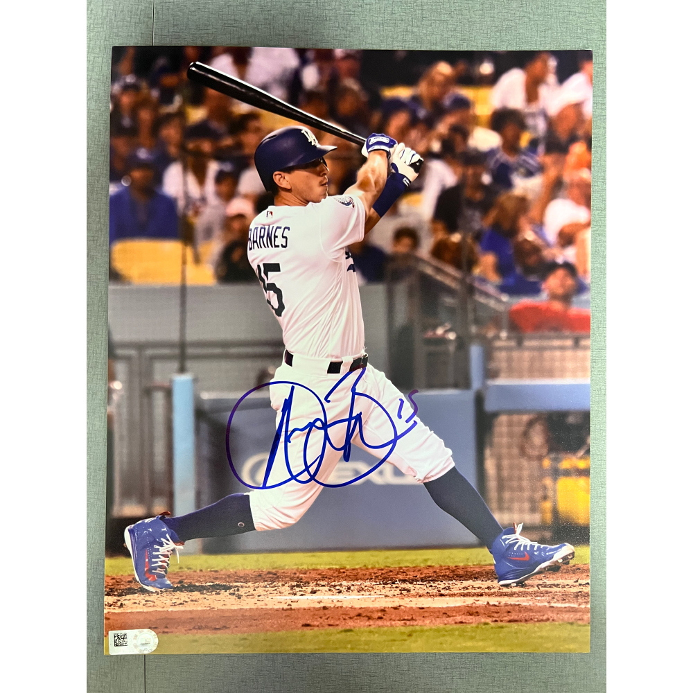 Austin Barnes MLB Authenticated Autographed 8x10 Photo. | Los Angeles ...
