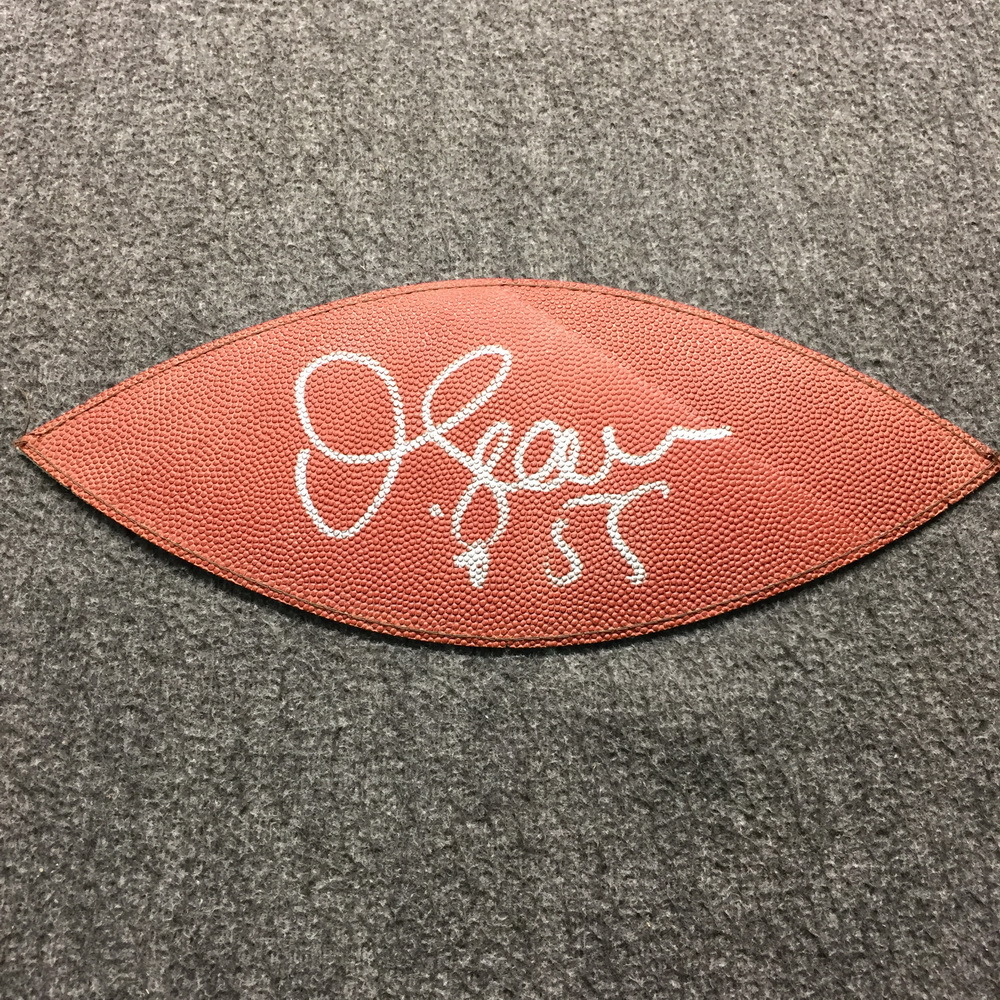 Chargers - Junior Seau Signed Authentic Panel | The official auction ...