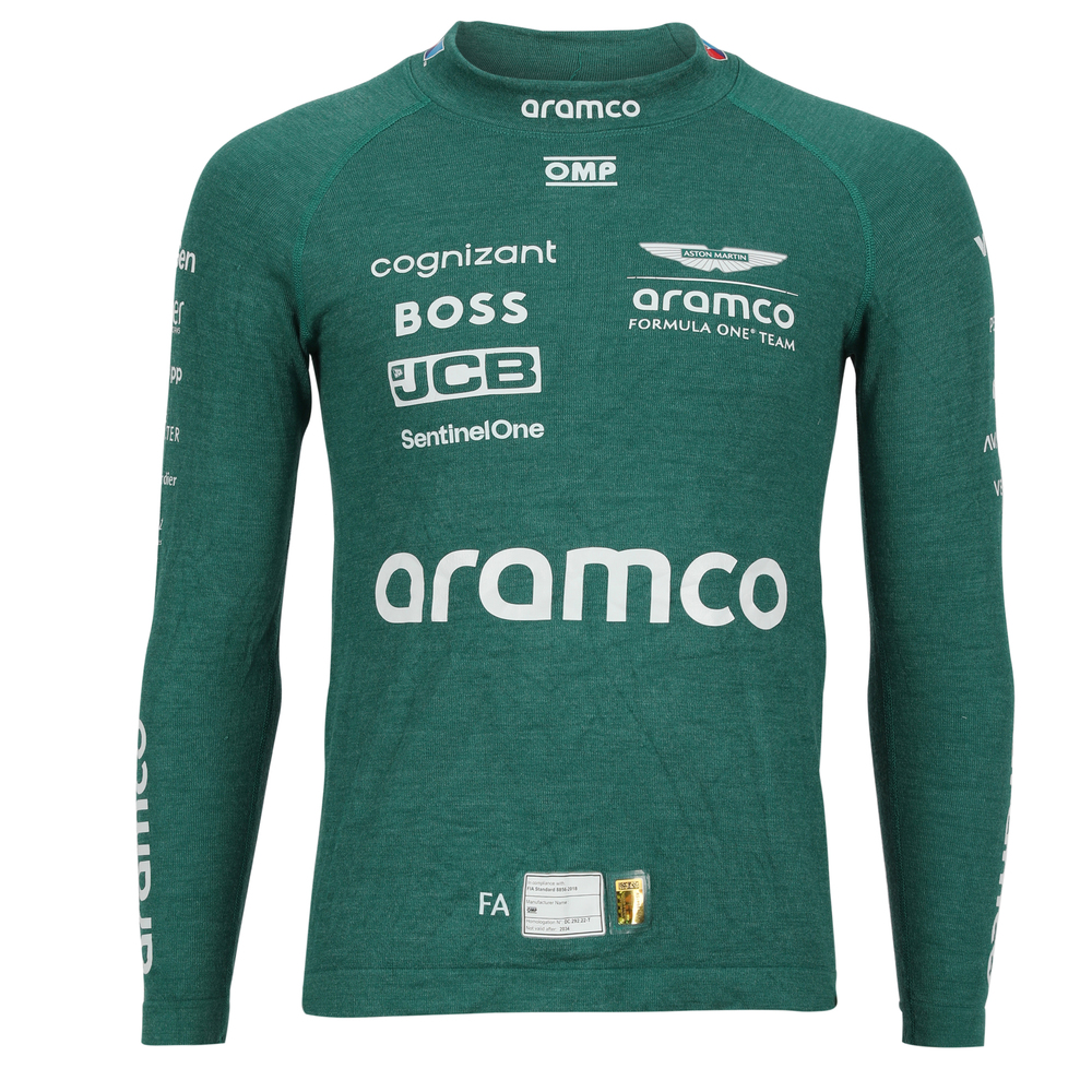 Fernando Alonso Un-Signed 2024 Aston Martin Aramco Formula One Team ...