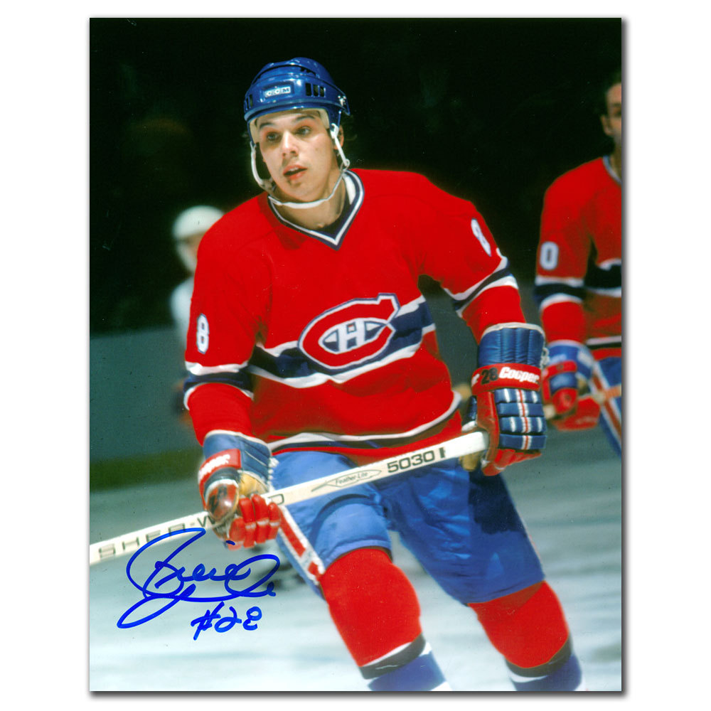 Pierre Larouche Montreal Canadiens Autographed 8x10 - NHL Auctions
