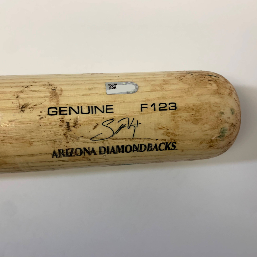 Stephen Vogt Game Used Broken Bat Vs Brandon Woodruff Brewers D