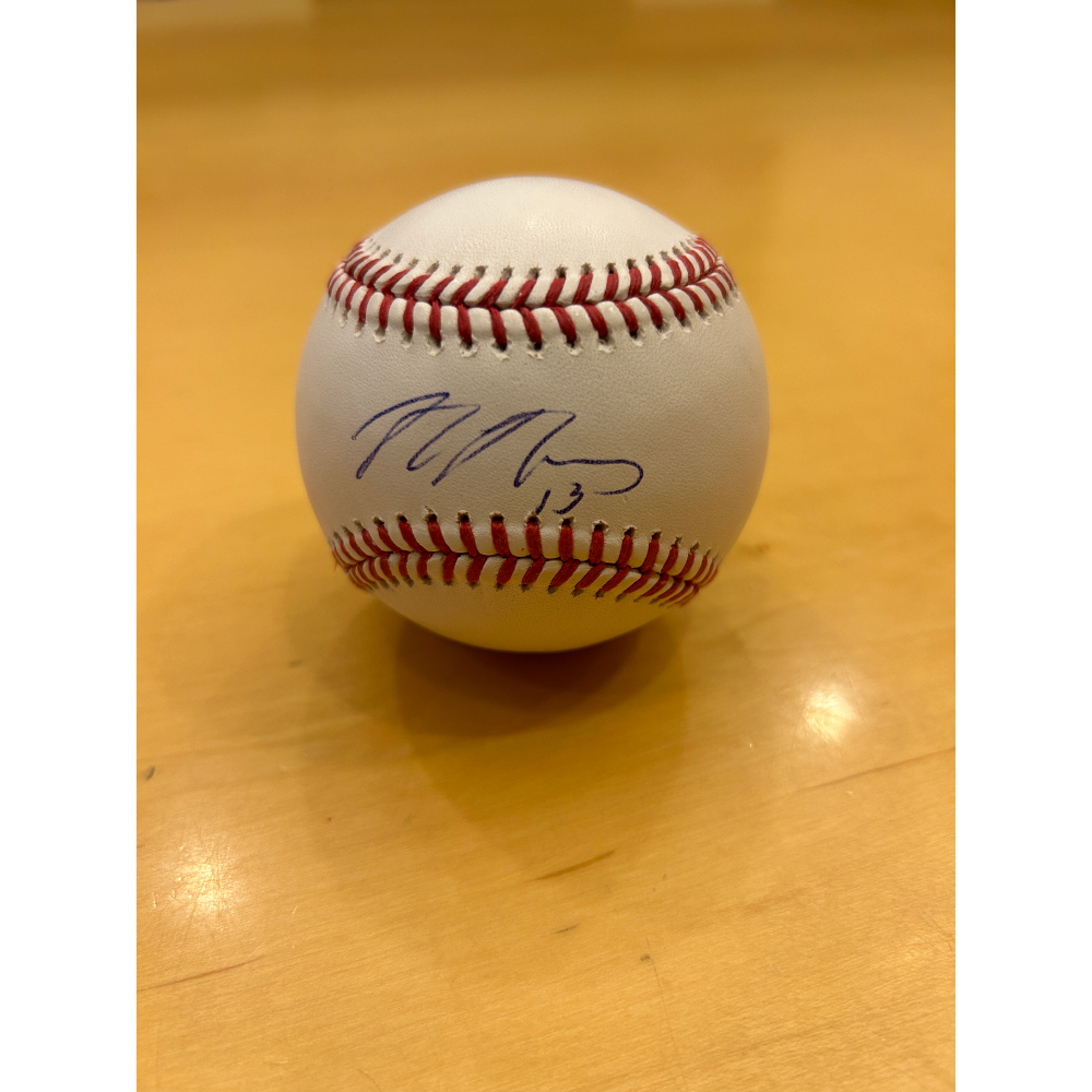Max Muncy MLB Authenticated Autographed Baseball | Los Angeles Dodgers ...
