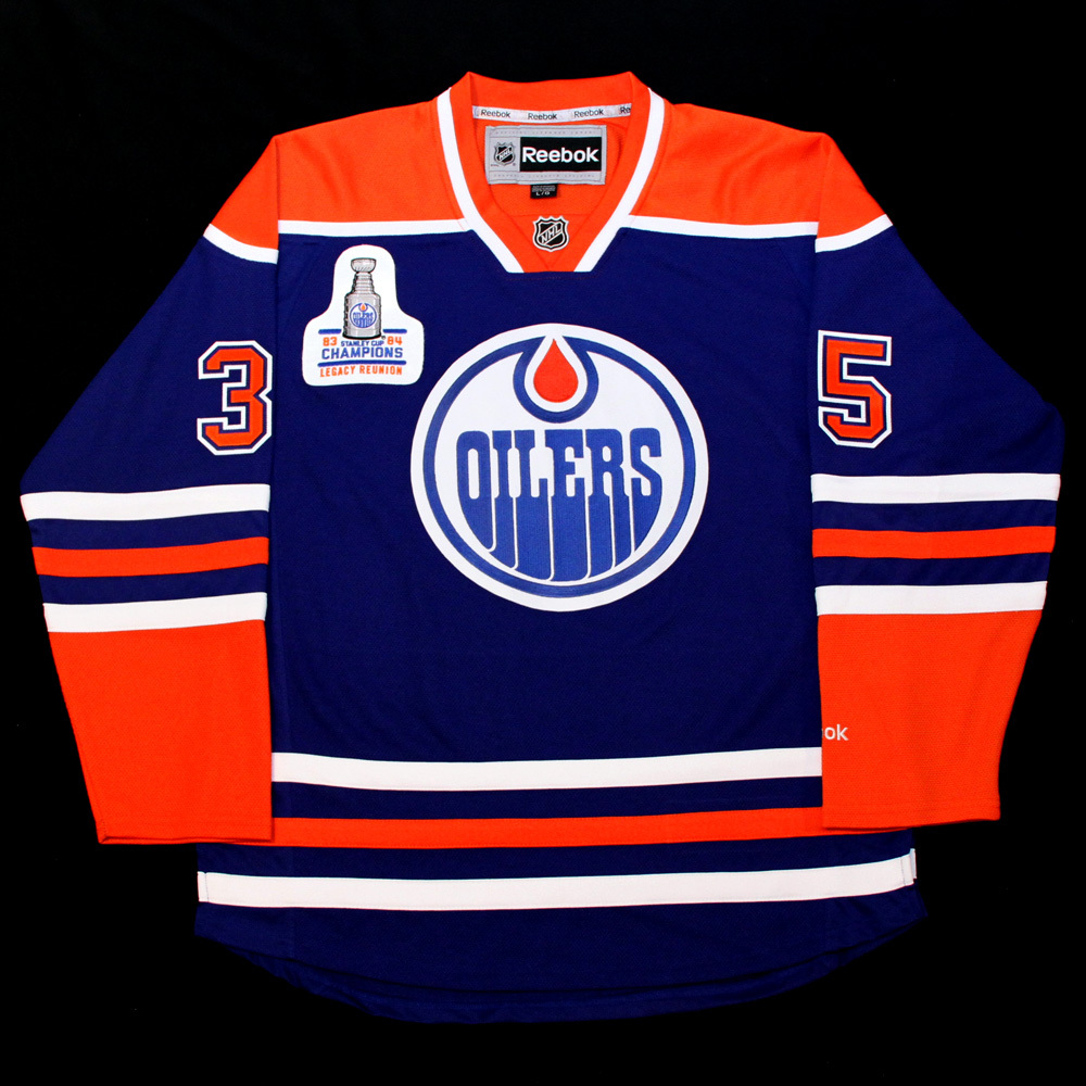 Andy Moog #35 - Autographed 1984 Stanley Cup Champions 30 Year Legacy ...