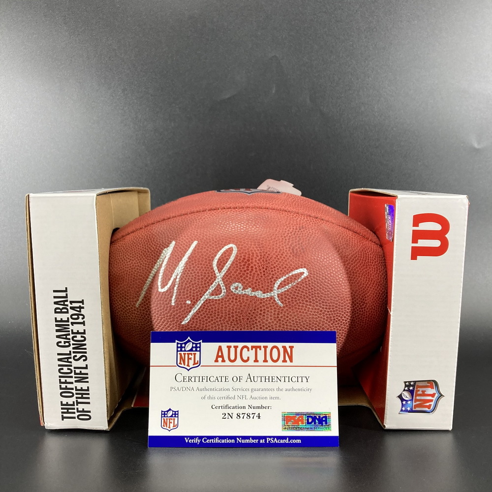 NFL - Cardinals Myjai Sanders Signed Authentic Football | The official ...