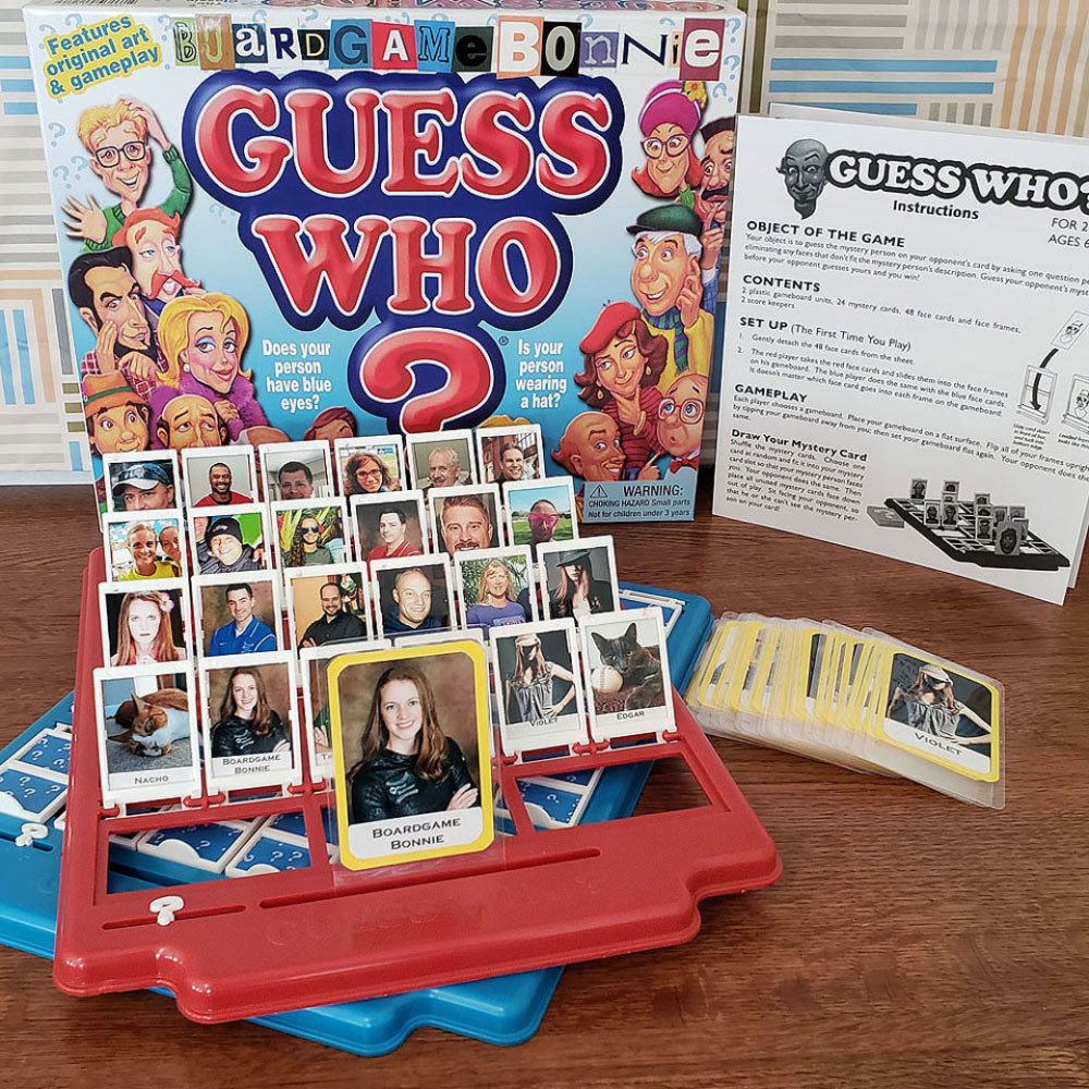 UMPS CARE AUCTION: Custom-Made and Personalized "Guess Who" Board Game ...