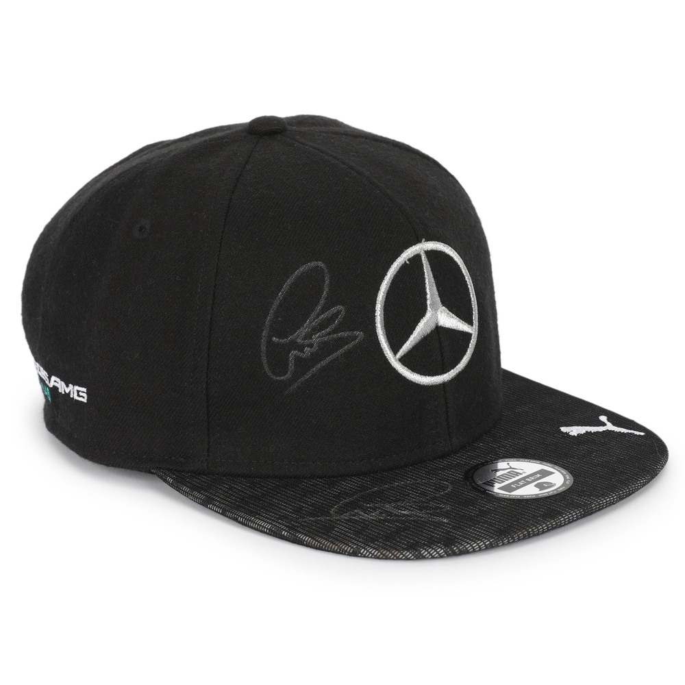 LEWIS HAMILTON SIGNED MERCEDES CAP | F1 Authentics