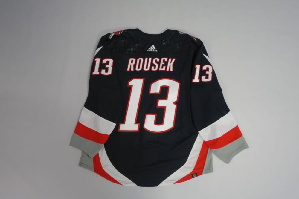 Lukas Rousek 2023-24 Buffalo Sabres Set 1 Alternate Jersey - NHL Auctions