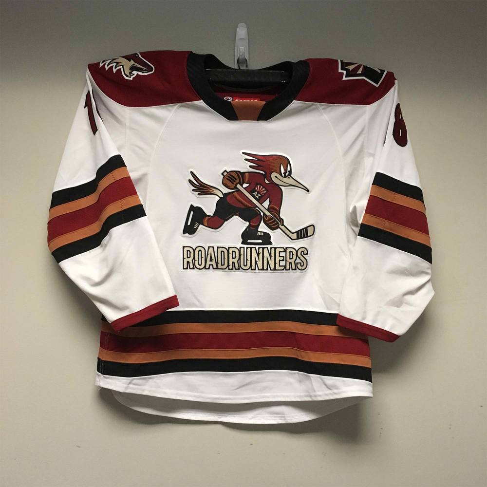 AHL Authentic - Tuscon Roadrunners Regular Season Jersey worn and ...