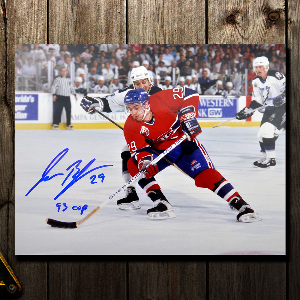 Jesse Belanger Montreal Canadiens Autographed 8x10 with 93 Cup ...