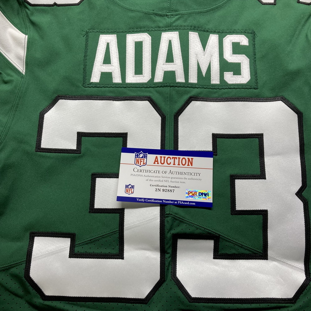 Jets - Jamal Adams Authentic Jersey Size 38 | The official auction site ...