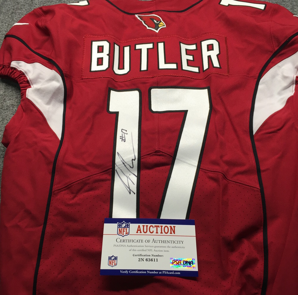 STS - Cardinals Hakeem Butler Signed Game Issued Jersey Size 38 | The ...