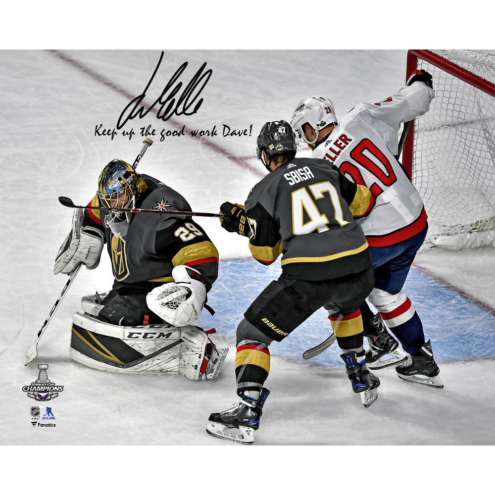 Lars Eller Washington Capitals Autographed Personalized 8" x 10" Photo ...