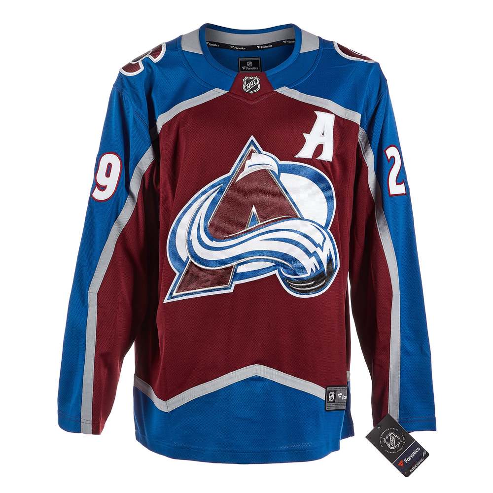 Nathan Mackinnon Colorado Avalanche Autographed Fanatics Jersey - NHL ...