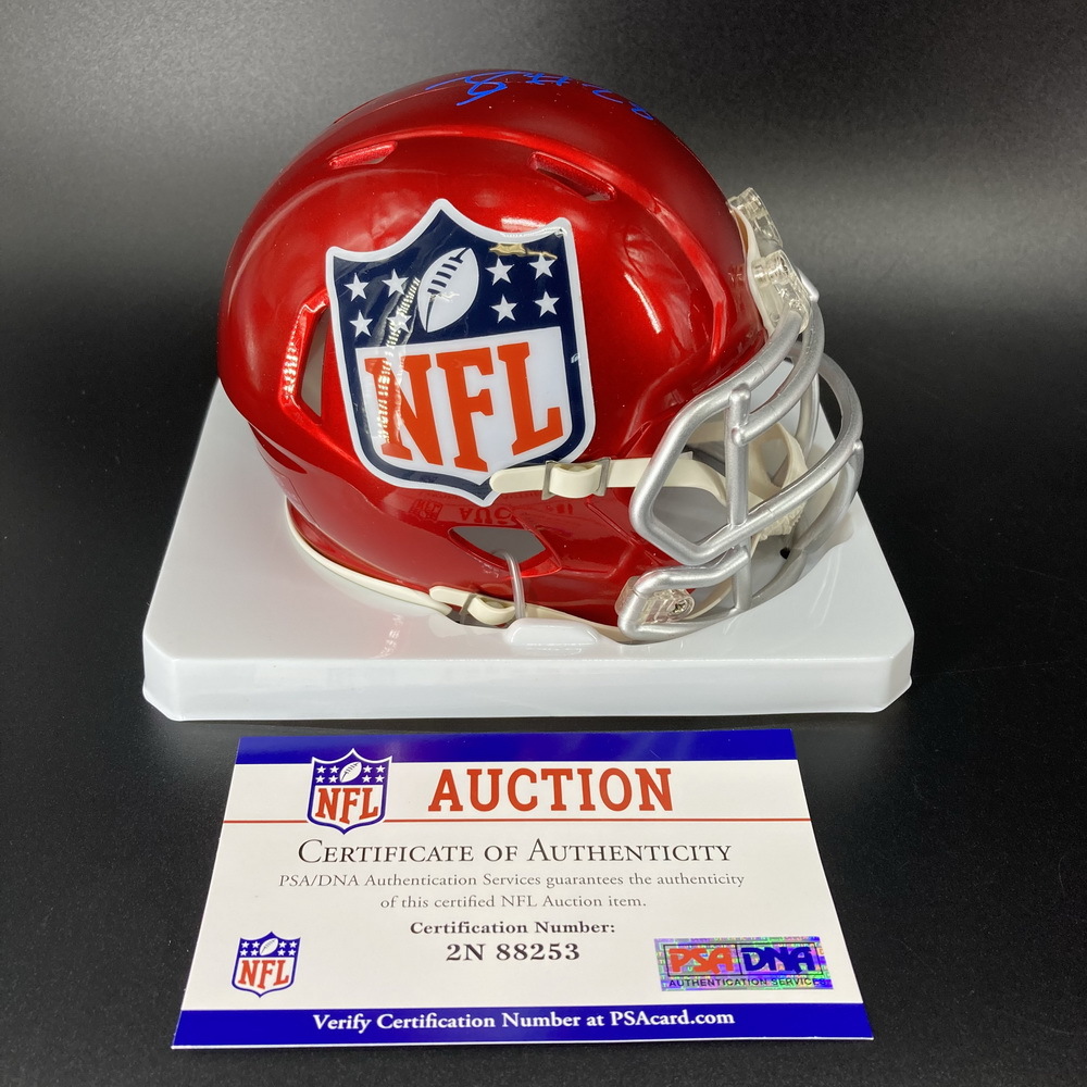 Bills - James Cook Signed NFL Flash Mini-Helmet | The official auction ...
