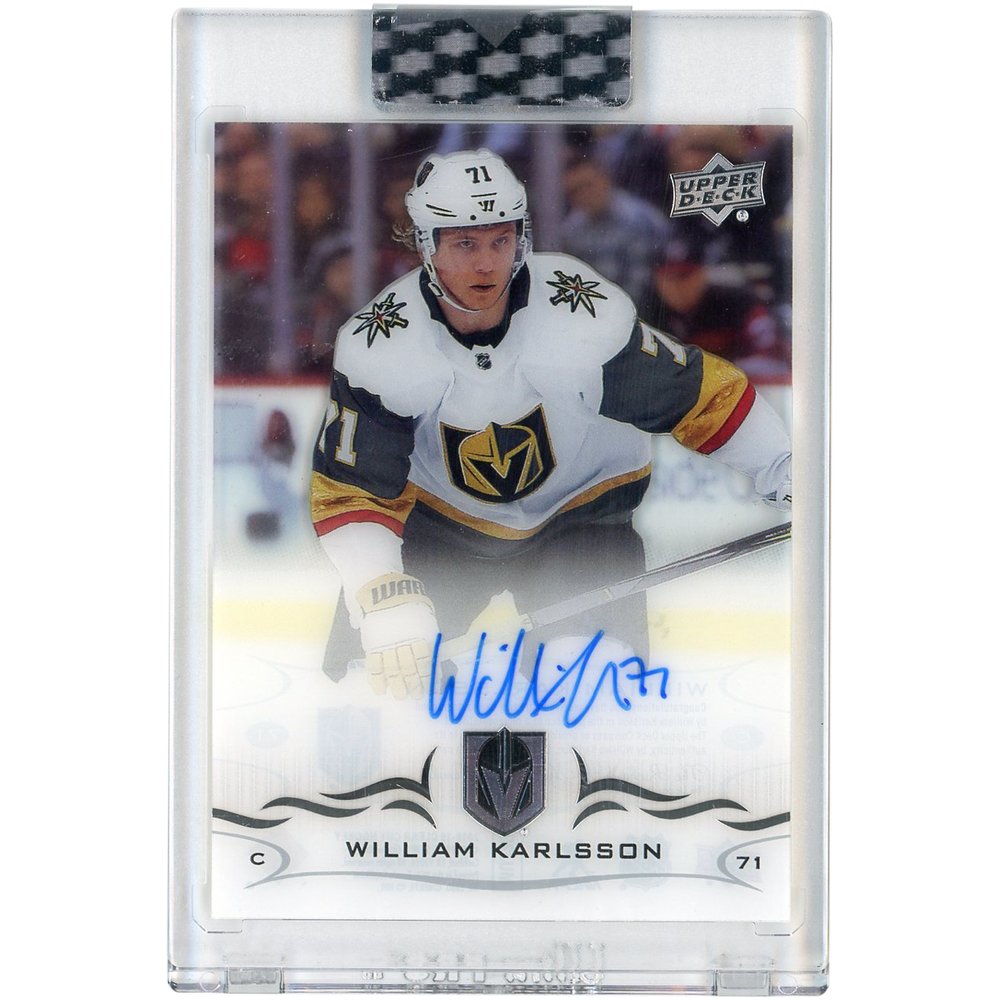 William Karlsson Vegas Golden Knights Autographed 2019-20 Upper Deck ...