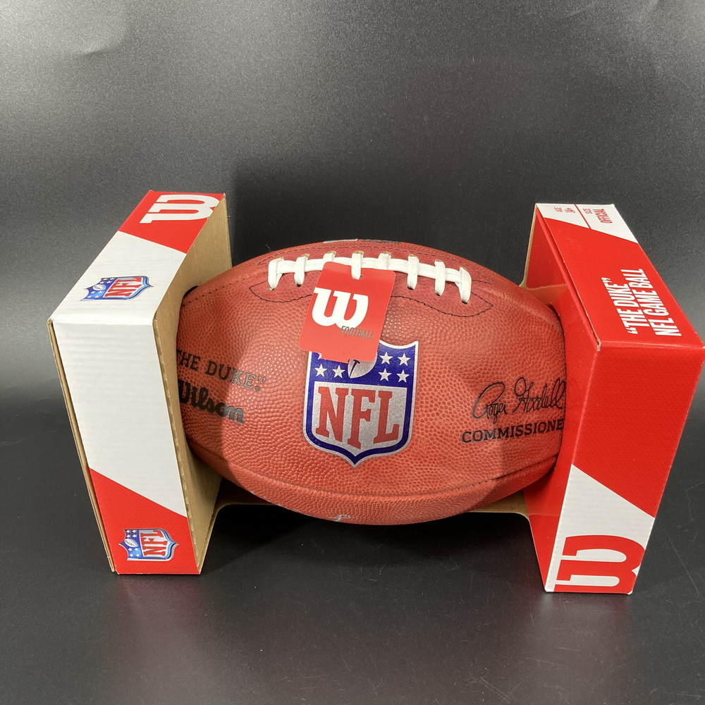 NFL Auction | HOF - Chiefs Willie Lanier Signed Authentic Football with ...