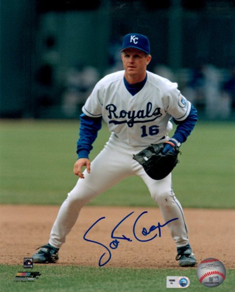 Scott Cooper Autographed Royals 8x10 Photo | MLB Auctions