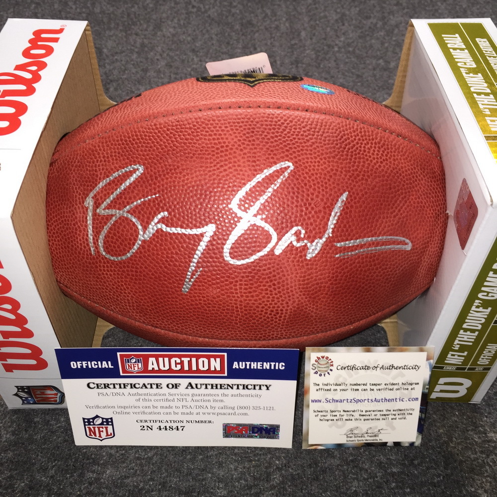 PCC - Lions Barry Sanders signed authentic football | The official ...