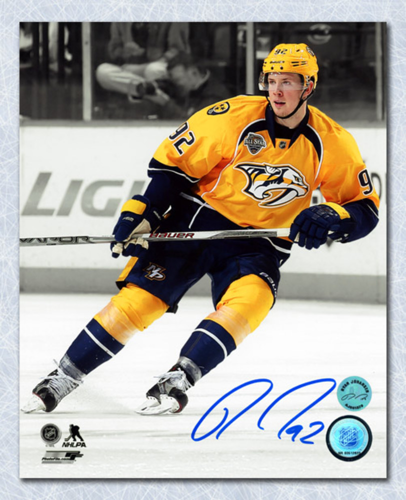 Ryan Johansen Nashville Predators Autographed Spotlight 8x10 Photo ...