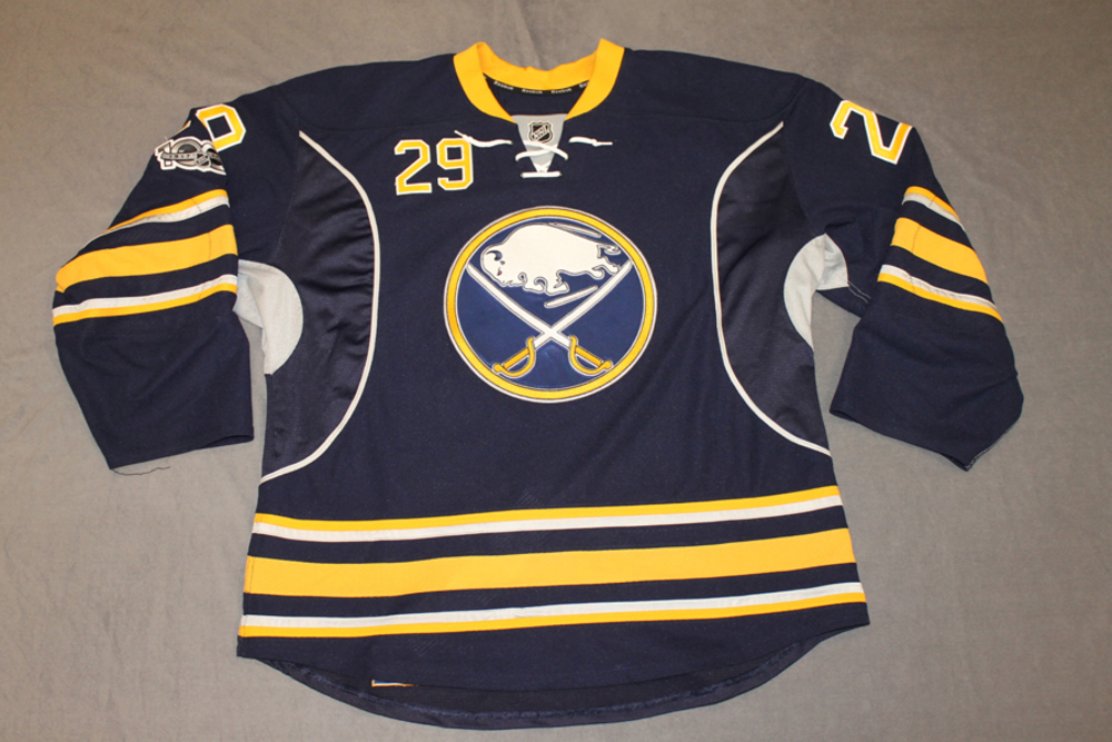 Jake McCabe Buffalo Sabres Game-Used 2016-17 Set 2 Home Jersey - NHL ...