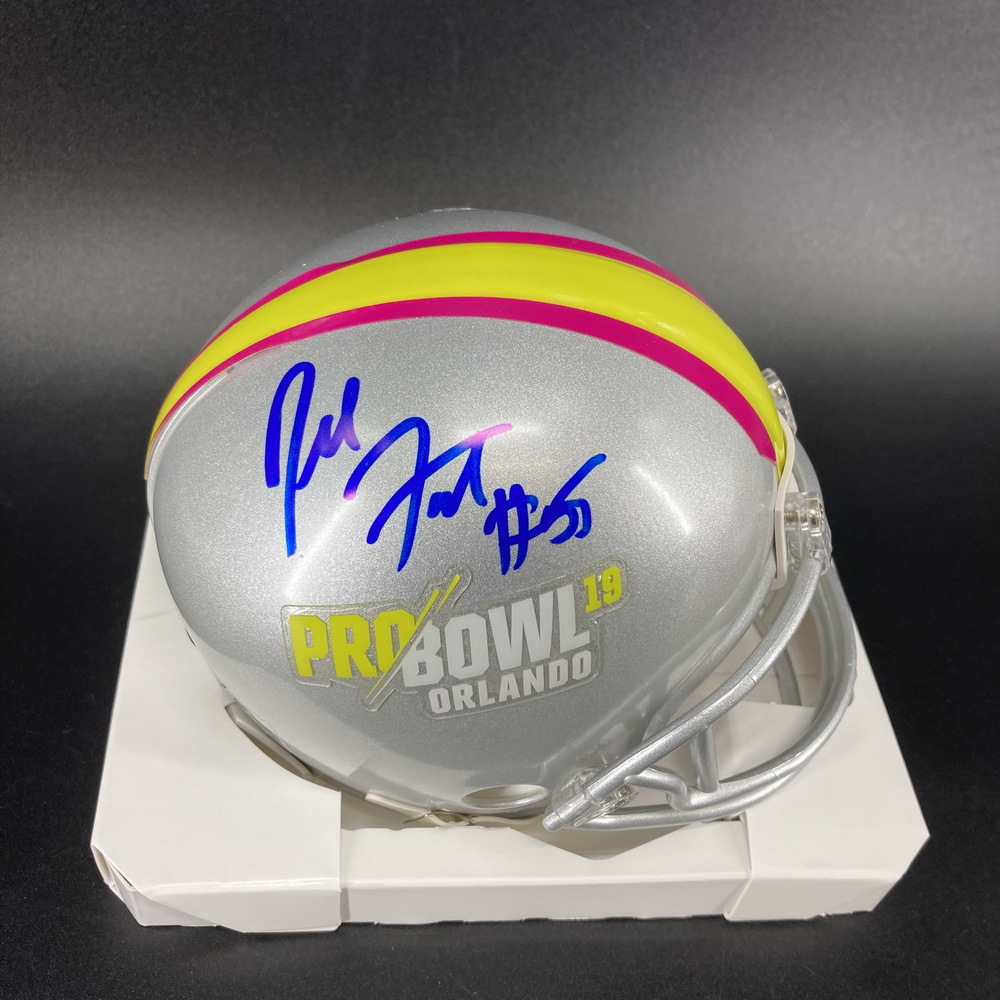 NFL - Chiefs Dee Ford Signed Pro Bowl Mini Helmet | The official ...