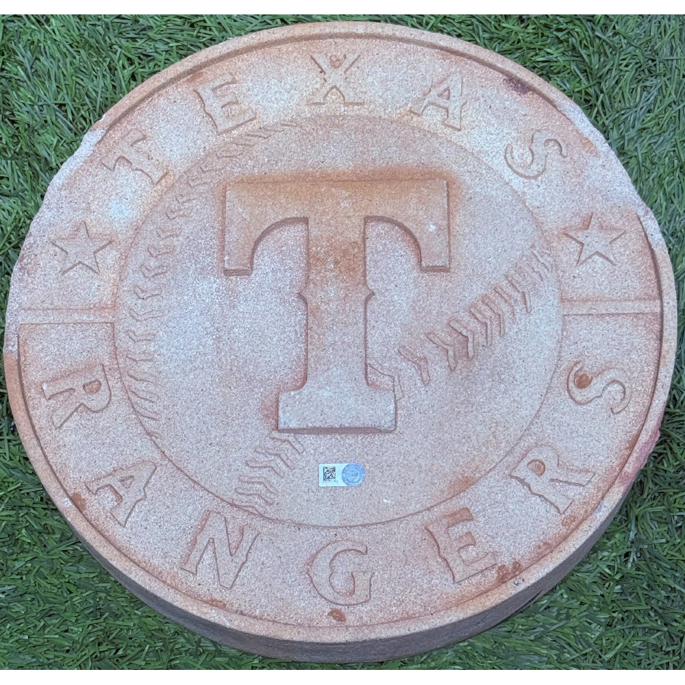 Texas Rangers Medallion from Globe Life Park 3rd Base Infield Wall (MLB ...