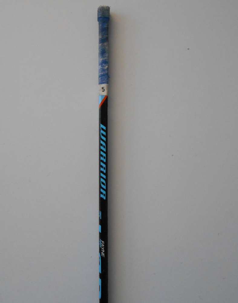 #5 Mark Fayne Game Used Stick - Autographed - Edmonton Oilers - NHL ...