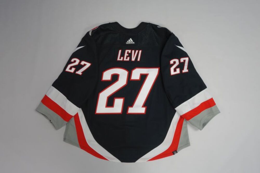 Devon Levi 2023-24 Buffalo Sabres Set 1 Alternate Jersey - NHL Auctions