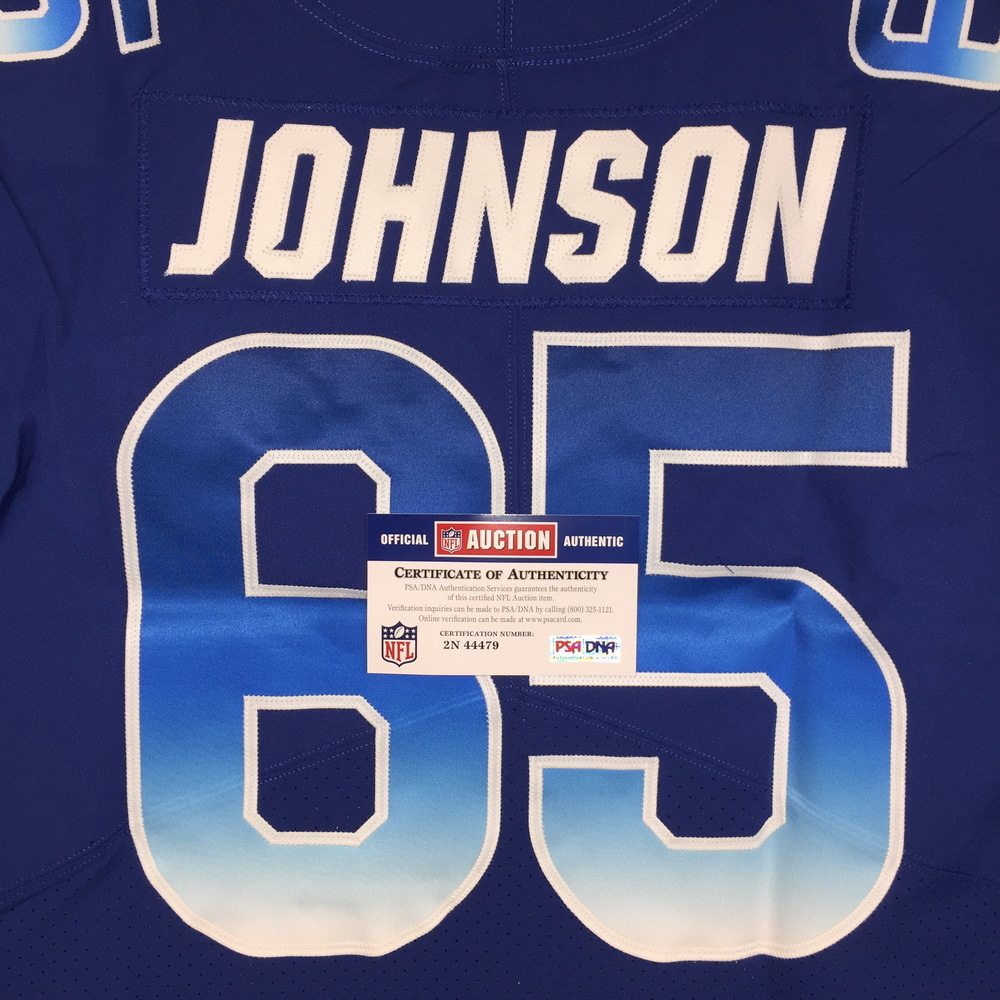 NFL - EAGLES LANE JOHNSON 2018 GAME ISSUED NFC PRO BOWL JERSEY - SIZE ...