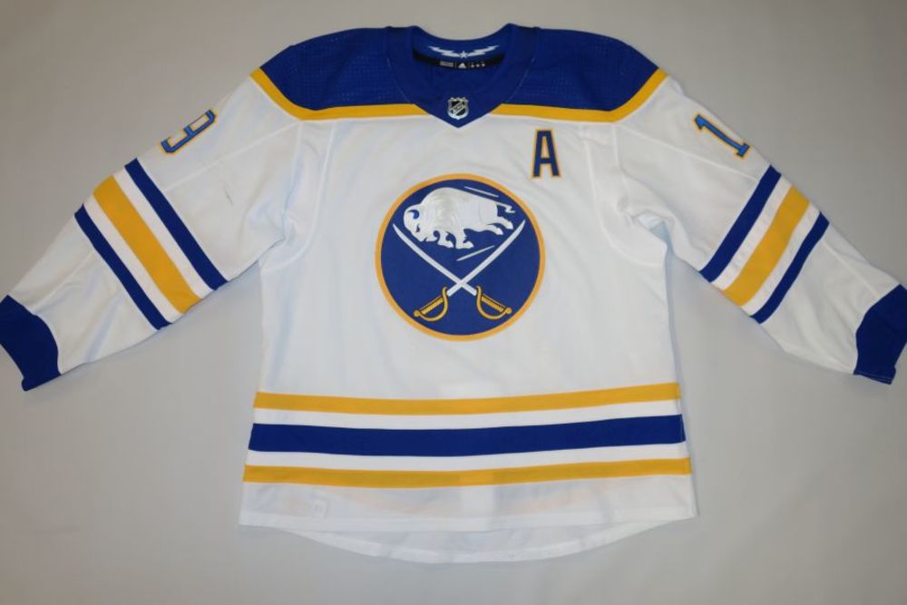 Jake McCabe 2020-21 Buffalo Sabres Set 1 Away Jersey - NHL Auctions