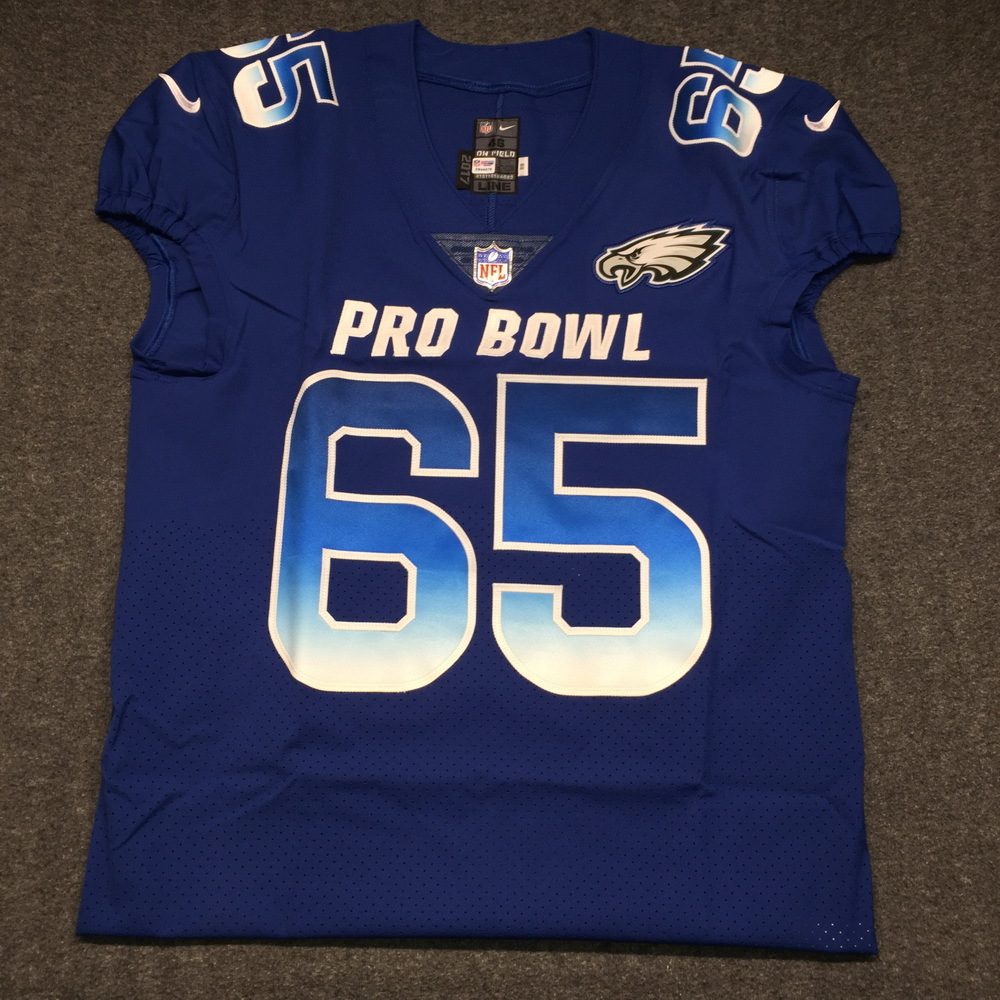 NFL - EAGLES LANE JOHNSON 2018 GAME ISSUED NFC PRO BOWL JERSEY - SIZE ...